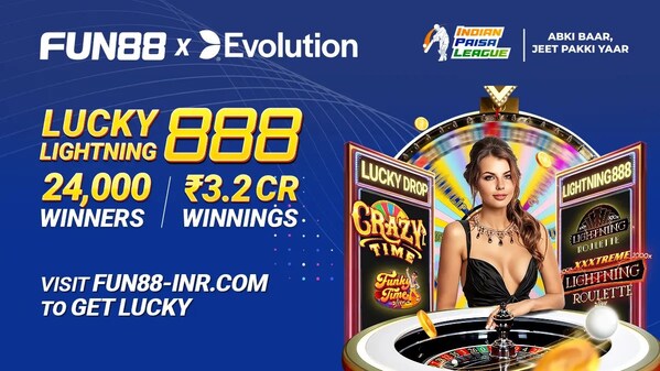 Fun88 India Launches 'Fun88 X Evolution' for Guaranteed Wins | CubeNews