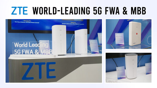 ZTE、Network X 2024でAI搭載の5G FWA＆MBBを披露し、グローバルリーダーシップを強化 | Cube ニュース